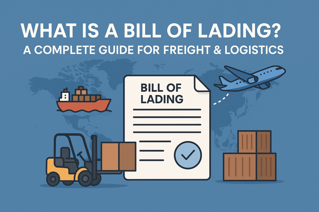 What is a Bill of Lading? A Complete Guide for Freight & Logistics
